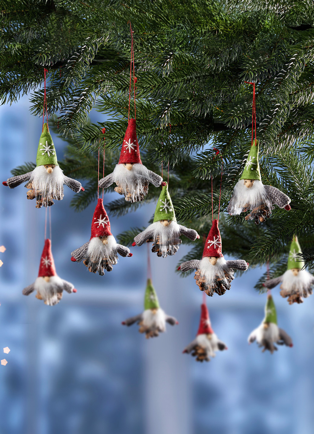 Wichtel-Aufhänger, 12er-Set | BADER